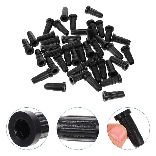 25 Pcs Chair Cover Computer Desk Swivel Universal Wheel Rubber Floor ...