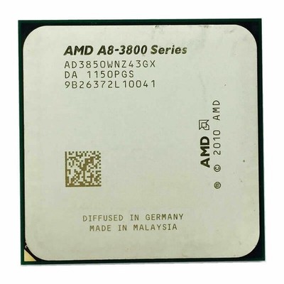 AMD A8-Series A8-3850 CPU Quad-Core 2.9 GHz 4M Socket FM1 Processor | eBay