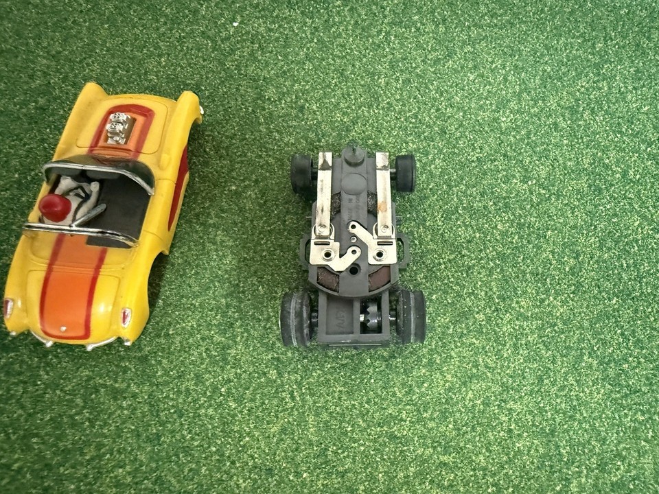 Aurora AFX Slot Car Ylw Corvette Tyco 440x2 Autoworld Life Like Tjet ...