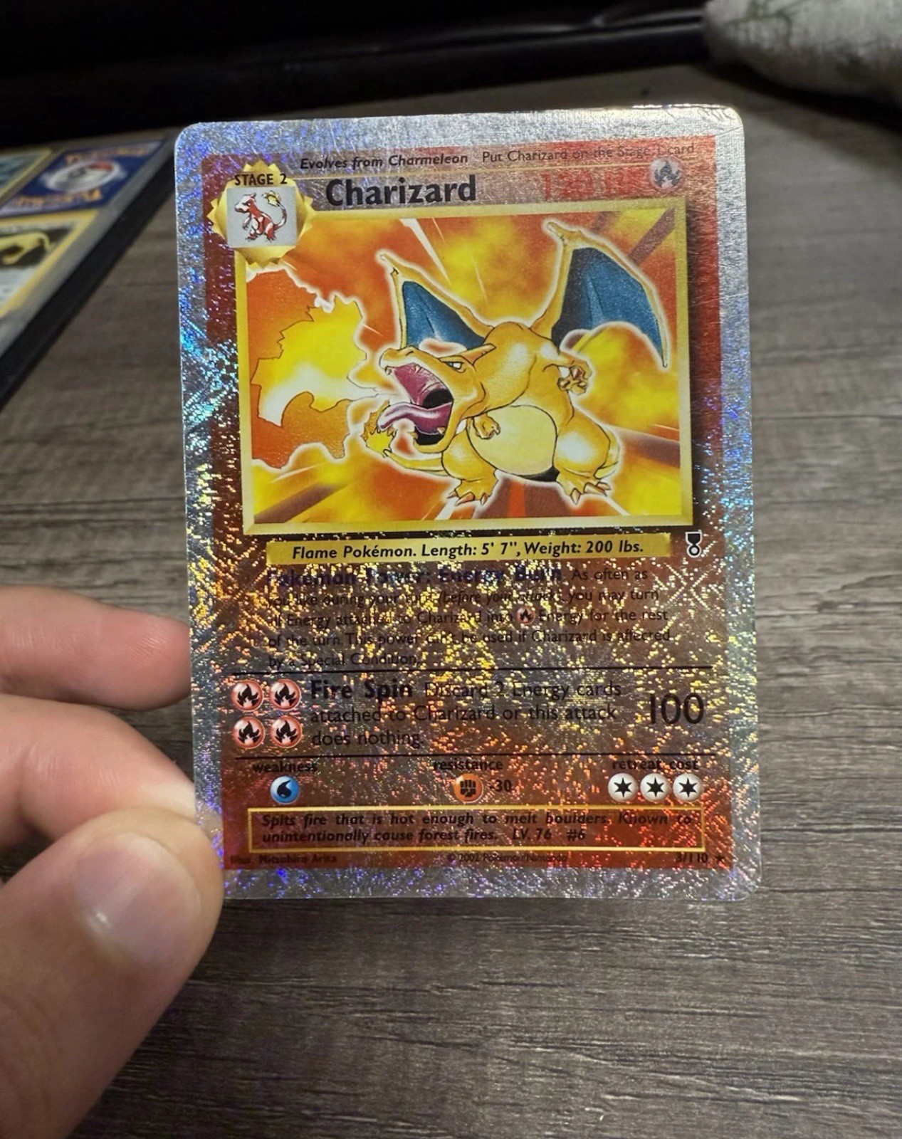 Pokémon TCG Charizard Legendary Collection 3/110 Reverse Holo Rare | eBay