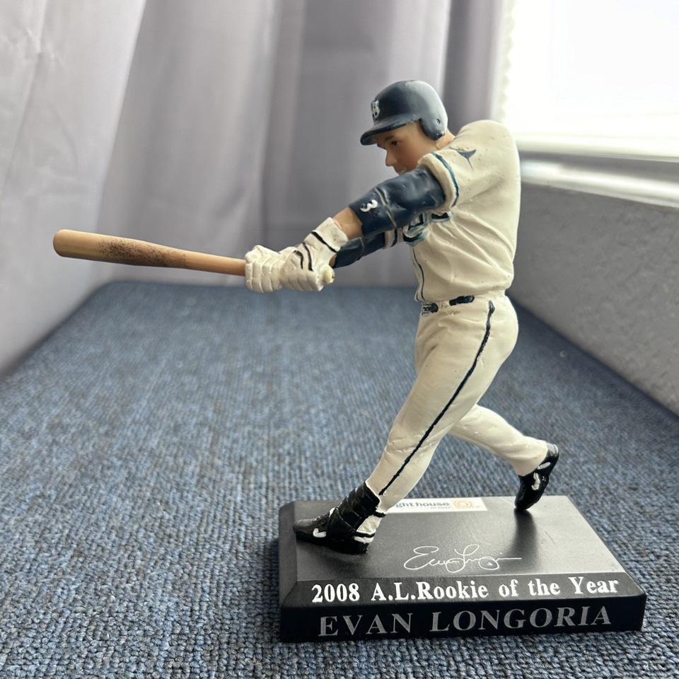 Evan Longoria Tampa Bay Rays MLB 2009 SGA Statue 2008 ROY #34075/40000 ...