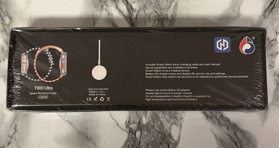 Hiwatch Pro T900 Ultra Smart Watch Space Gray Aluminum 49MM Infinite ...