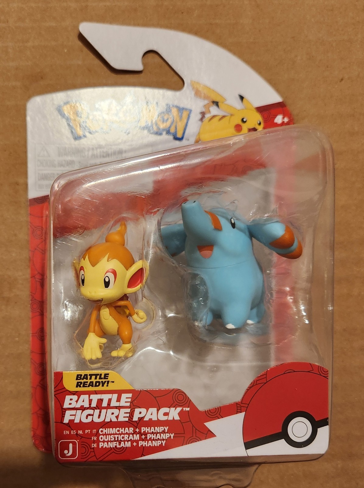 Pokémon Chimchar&phanpy Battle Figure | eBay