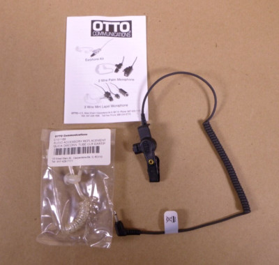 OEM OTTO V1-10432 Listen-Only Earphone, Acoustic Tube - 2.5mm Made in ...