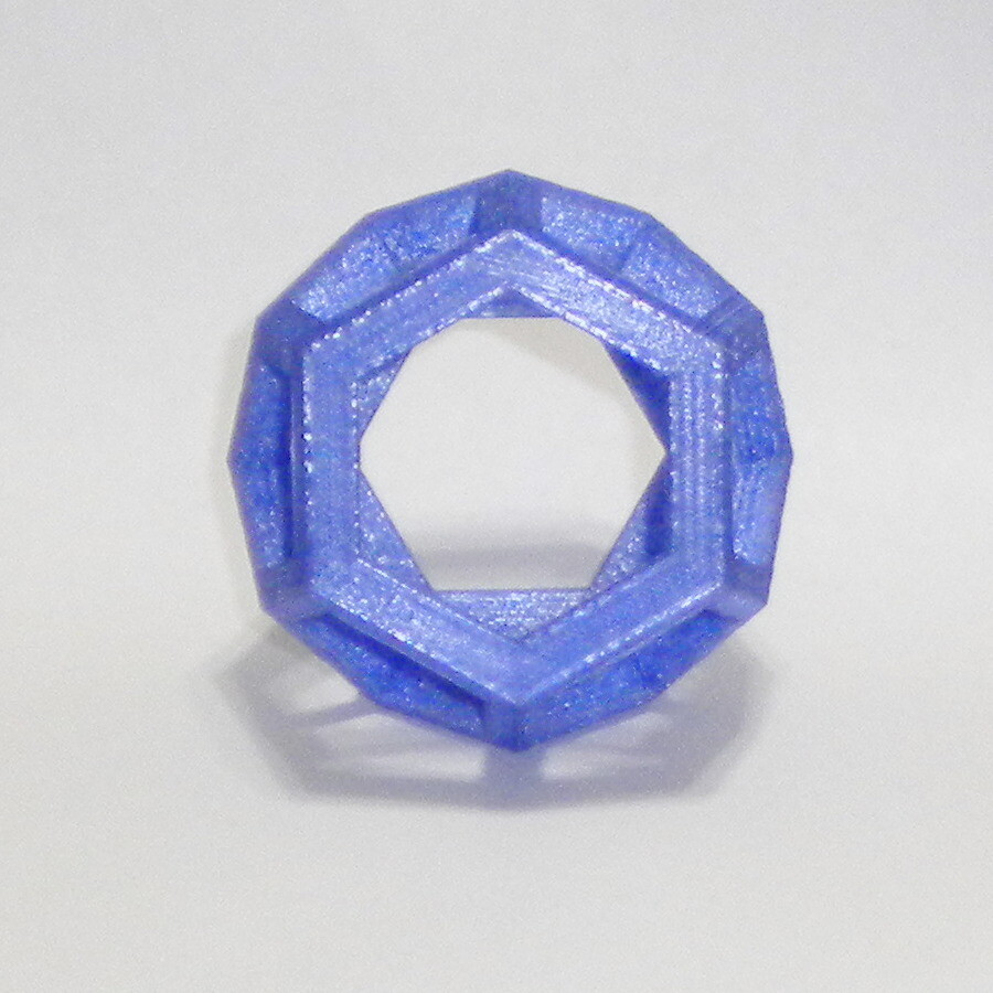 3D Printed Polyhedron Home Office Decoration Toy Gift Christmas ...