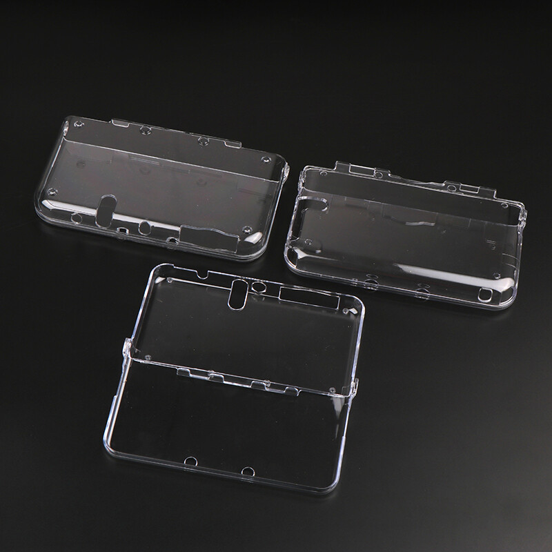 Clear Protective Shell Cover Screen Film LCD Screen Case For 2DS 3DS LL ...