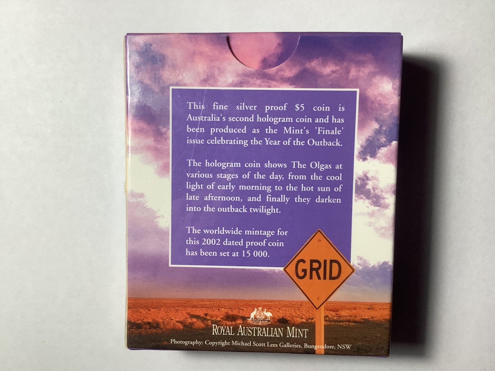 2002 $5 Fine Silver Proof Finale Coin. Year of the Outback. | eBay ...