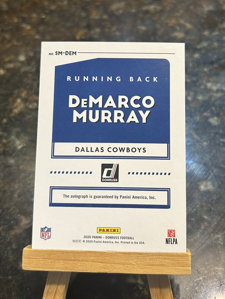 2020 Panini Donruss Signature Marks Demarco Murray Auto #SM-DEM | eBay