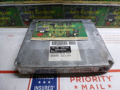 NY358-19 OEM WARRANTY 06 07 08 PRIUS ENGINE CONTROL COMPUTER MODULE ECM ...