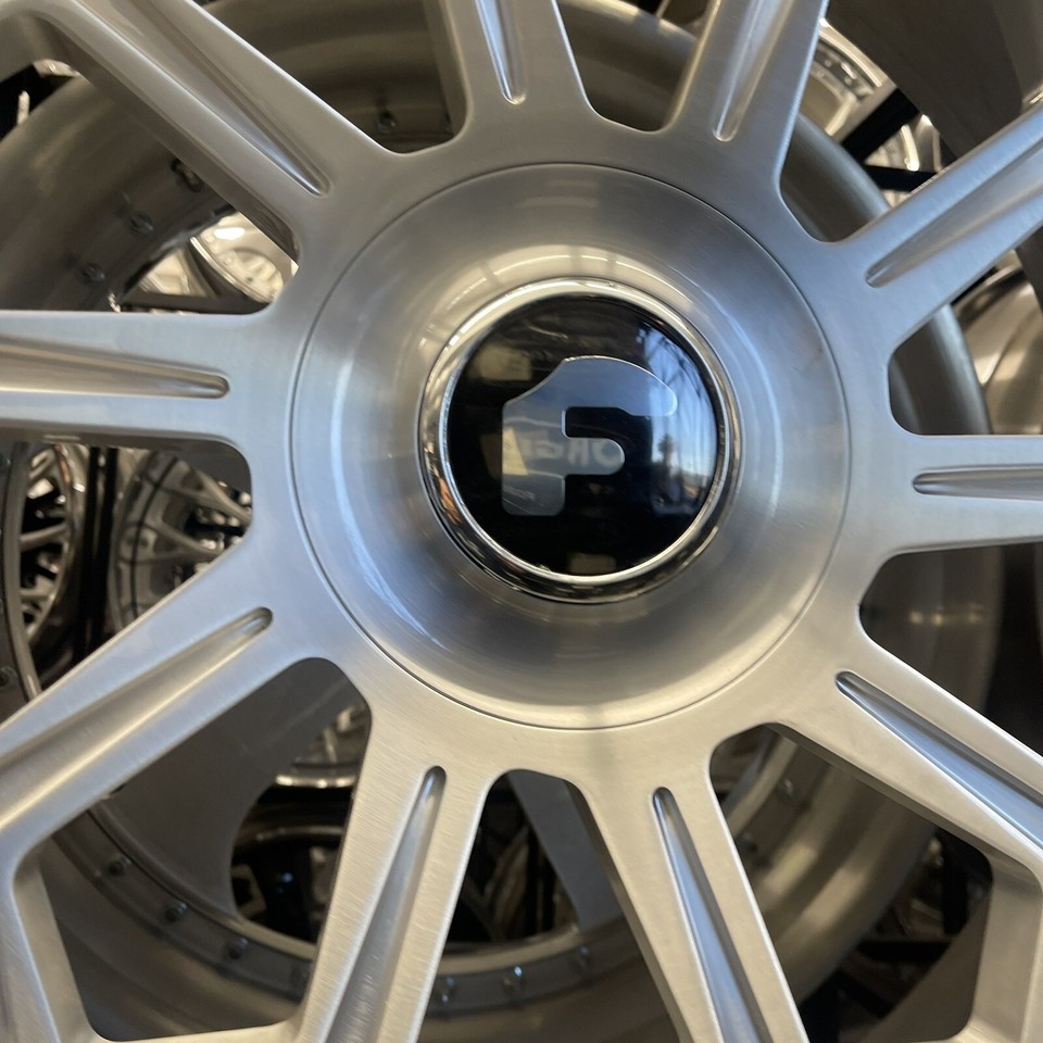 26" Forgiato Wheels Teos ECL XL Cap Brushed-Chrome Wheel & Tire Package 5-6 lug | eBay