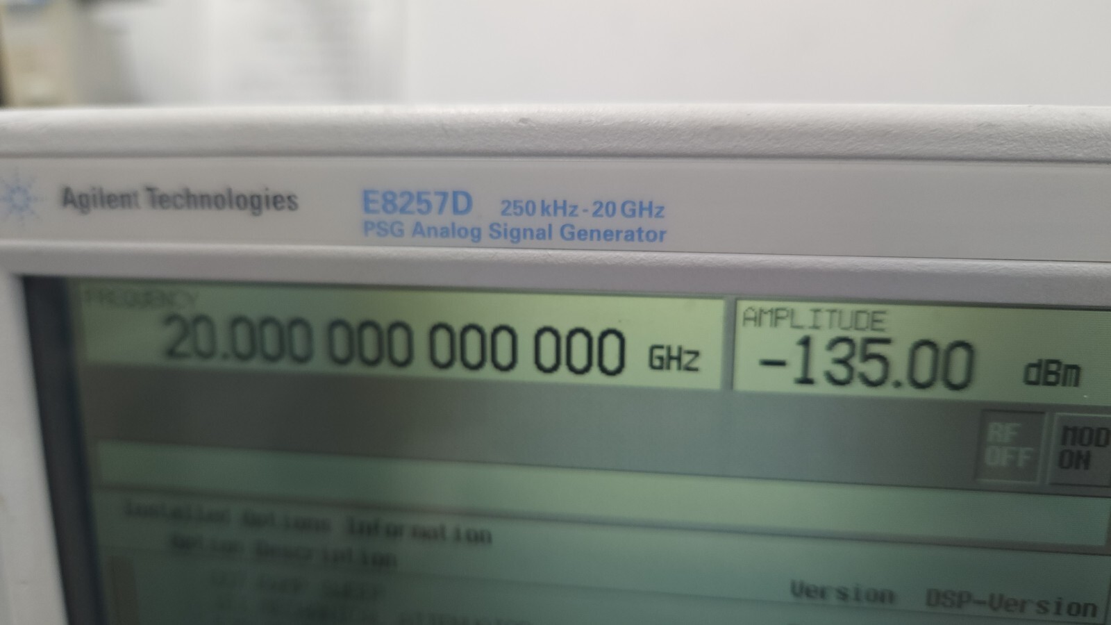 Agilent E8257D PSG Microwave Analog Signal Generator for sale online | eBay