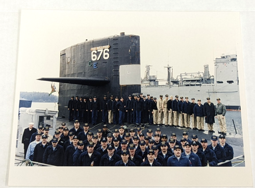 USS Billfish SSN 676 US Navy Submarine Official Crew Photograph, USN ...