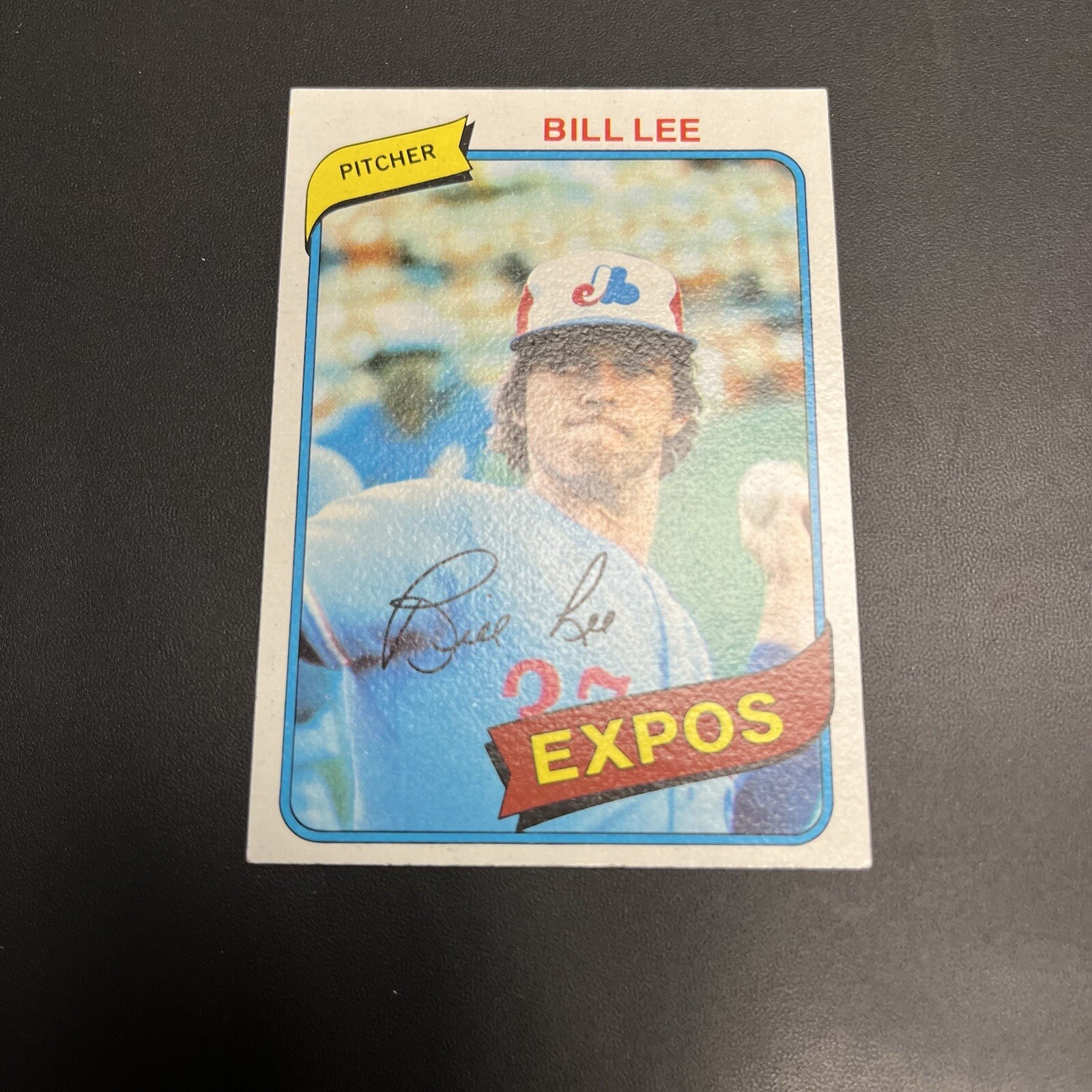 1980 Bill Lee # 97 Montreal Expos Topps Baseball Card Spaceman | eBay