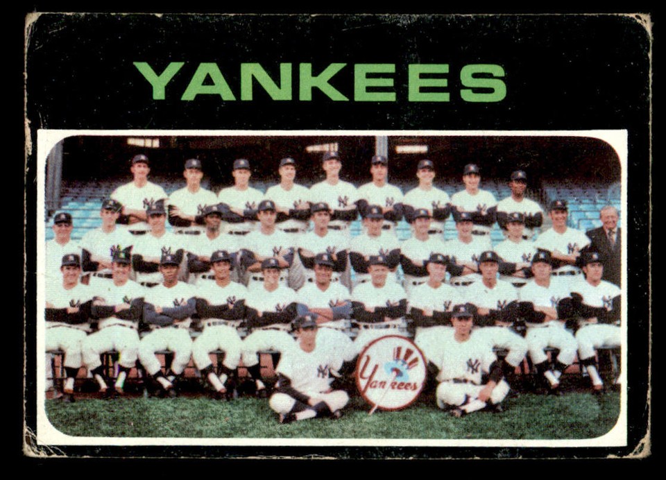 1971 Topps #543 New York Yankees TC VG | eBay