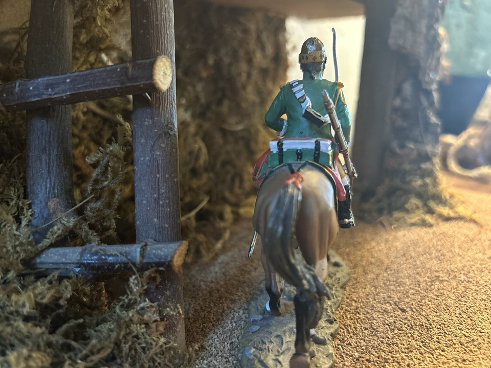 Metal King & Country Napoleonic Mounted French Dragoon Soldier/Cavalry ...