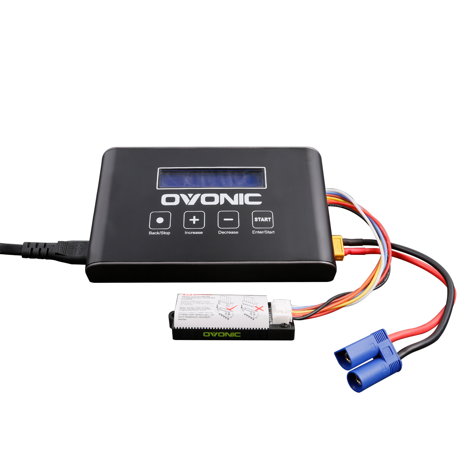 OVONIC Lipo Battery Balance Charger RC Charger 100W 10A for LiPo NiMH w ...