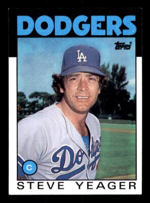 1986 Topps Baseball #32 Steve Yeager NM or Better *bb1 | eBay