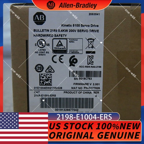 Allen-Bradley 2198-E1004-ERS Kinetix 5100 Servo Drive New Sealed Free ...