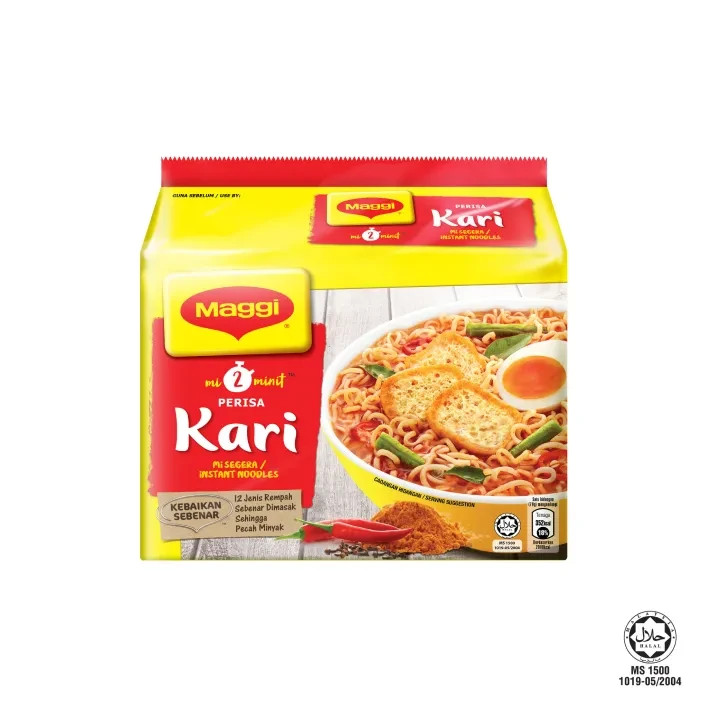 MAGGI 2-Minute Noodles Curry 5 Packs 79g | eBay