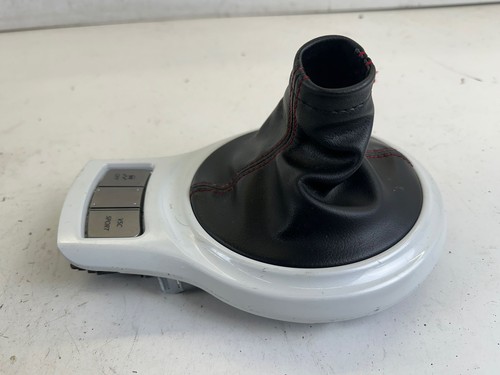 Subaru BRZ 6 Speed Shift Boot White Toyota GT 86 Scion FR-S 13-16 OEM ...