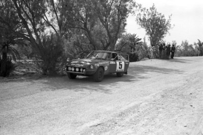 Shekhar Mehta and Geraint Phillips Datsun 240Z 1973 Rally Car Old Photo ...