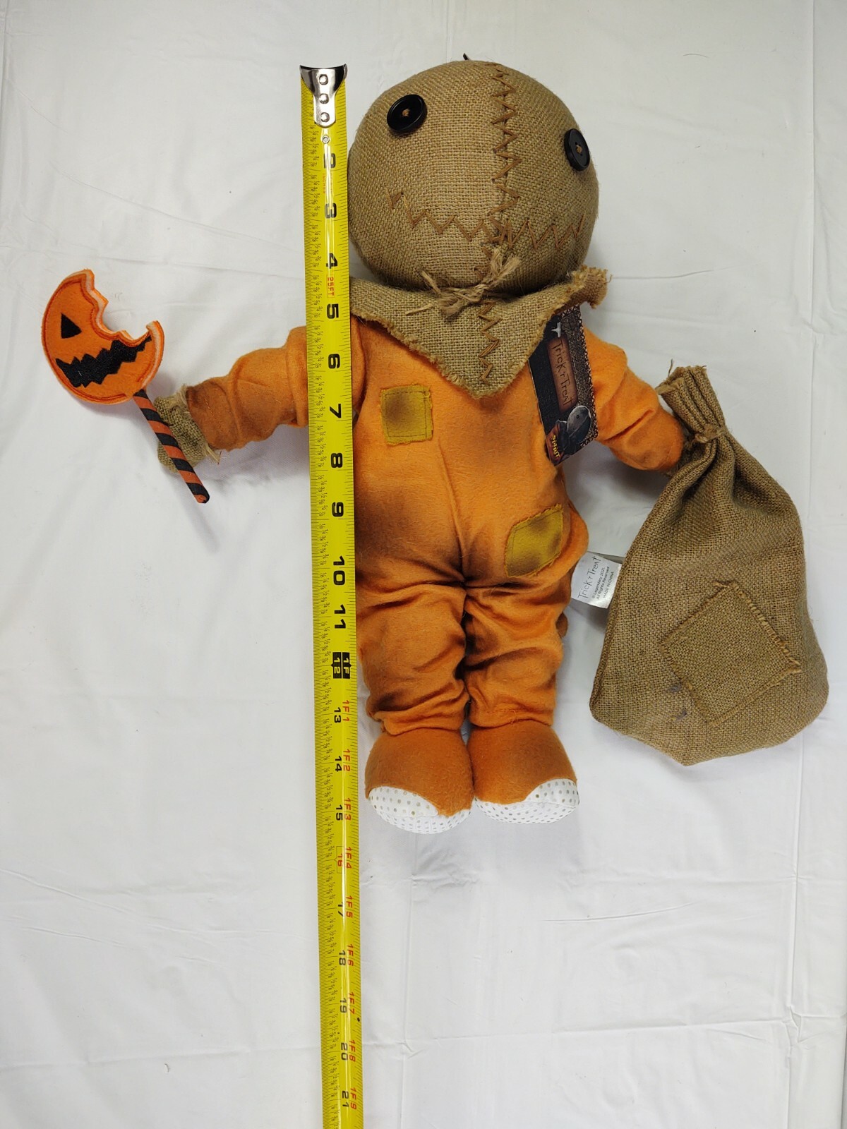 Trick 'r Treat Sam Spirit Halloween Plush NWT - munimoro.gob.pe