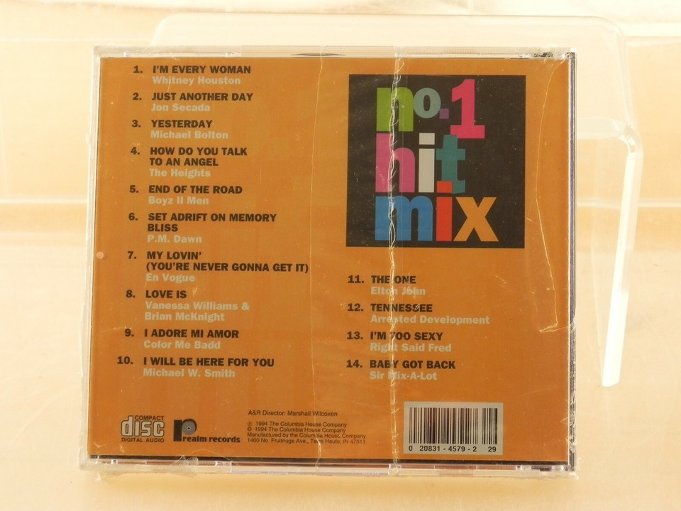 No. 1 Hit Mix by Various Artists (CD, 1994, Realm Records) SEALED | eBay
