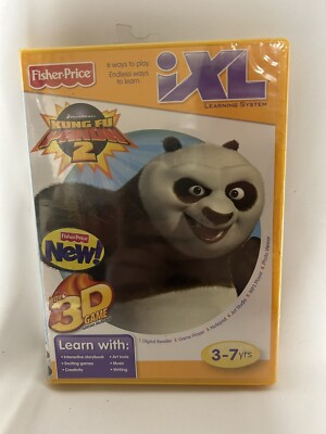 Fisher Price iXL Learning System Kung Fu Panda 2 + 3D Glasses NEW ...