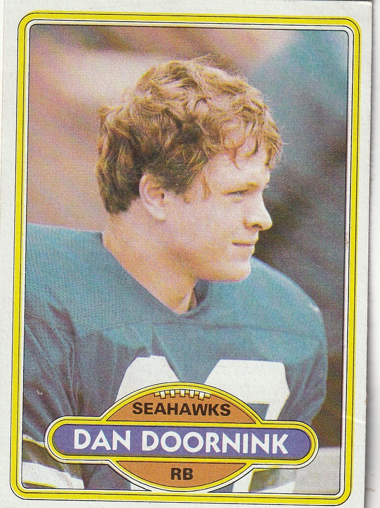 FREE SHIPPING-MINT-1980 Topps Dan Doornink #257 SEAHAWKS | eBay