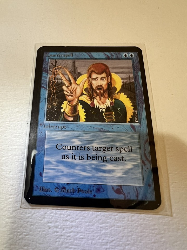 Counterspell Magic The Gathering Alpha Card | eBay