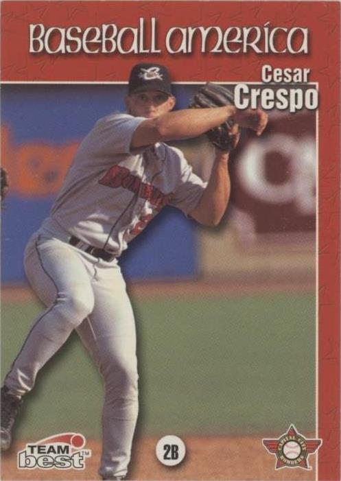 1999 Team Best Baseball America's Top Prospects - Cesar Crespo #27 (RC ...