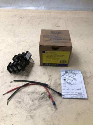 Square D 9070FB-3A FB-3A Fuse Block Assembly Kit 14-10CU 25in-lbs -NIB ...