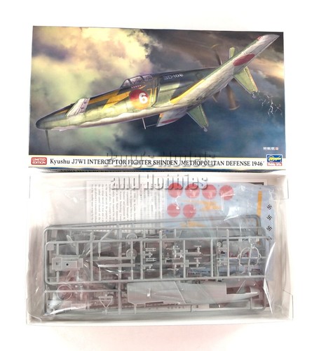 Kyushu J7W J7W1 Shinden - Metropolitan Defense 1/48 Scale Model Kit ...