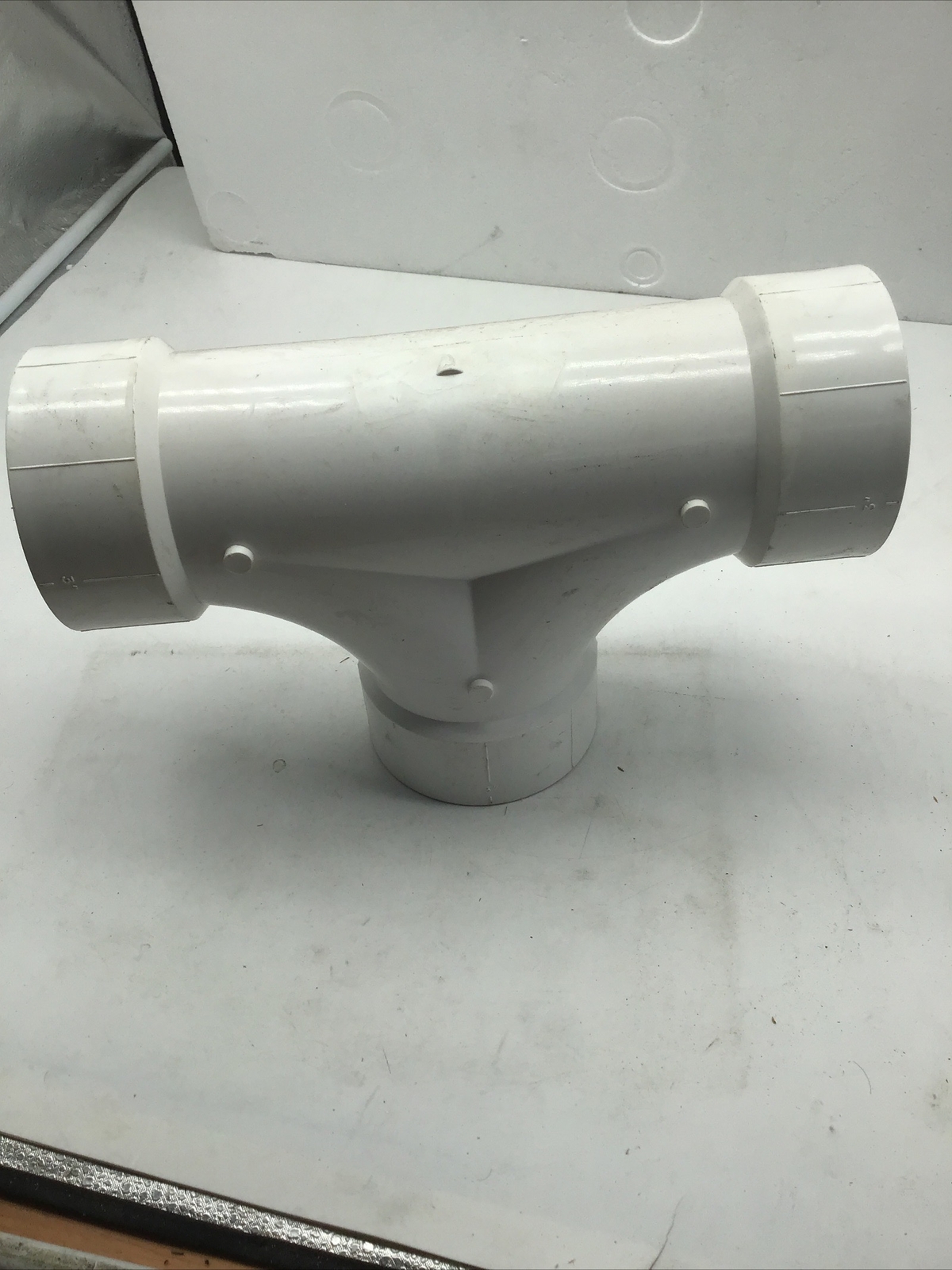 Charlotte Pipe 3 In. DWV PVC 2-way Cleanout CPF 448 0600hd for sale ...