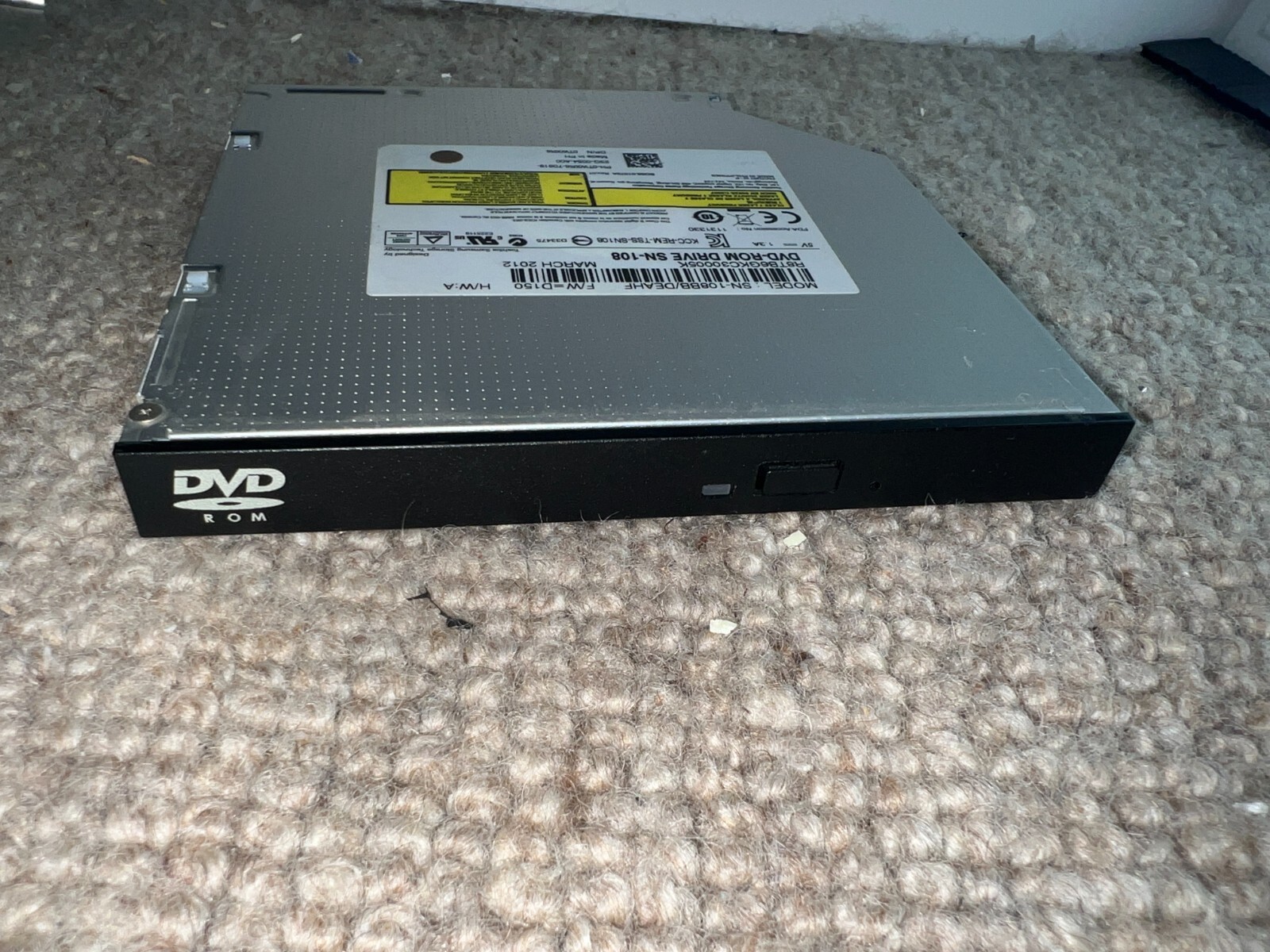 Server Slim CD DVD Reader SATA ROM Drive 1977233W-DB 0KVXM6 | eBay