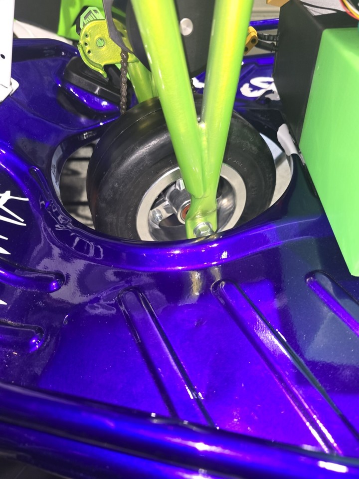 razor crazy cart Custom Race Slick 8x3.00-4 Front Wheel STD/XL Wheel ...