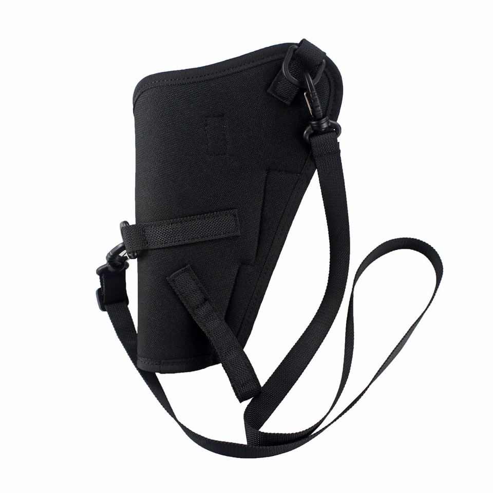 Tactical Right Hand Cross Body Chest Holster Adjustable Shoulder Pistol ...