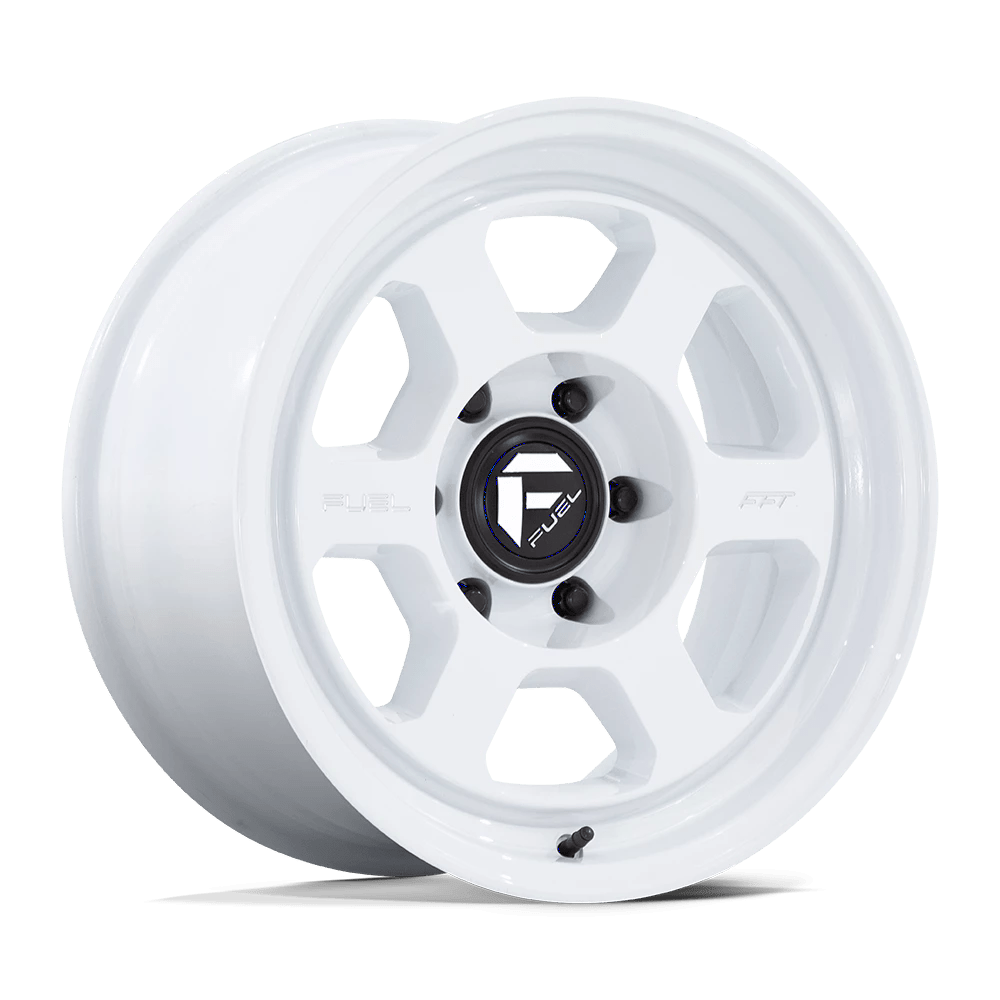 Fuel Off-Road FC860 Hype 18X8.5 -10 Gloss White Wheel 6X139.7 6X5.5 ...