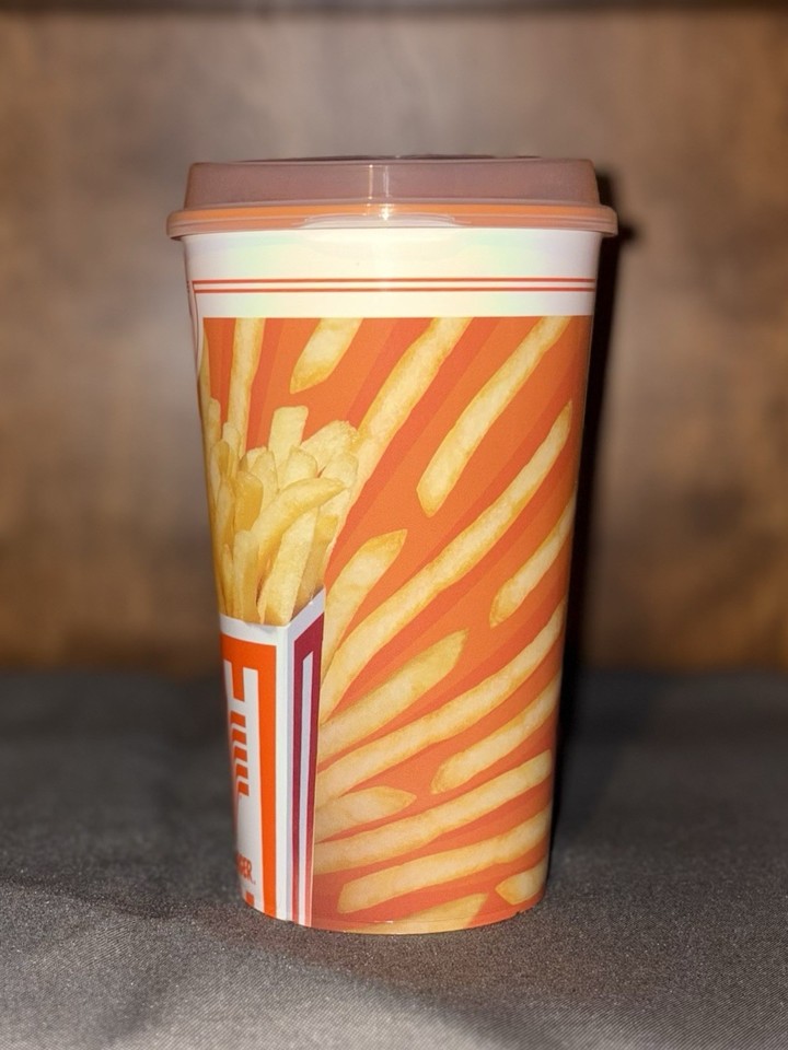 Whataburger 75th Anniversary Collectible Fry Cup with Lid Limited ...