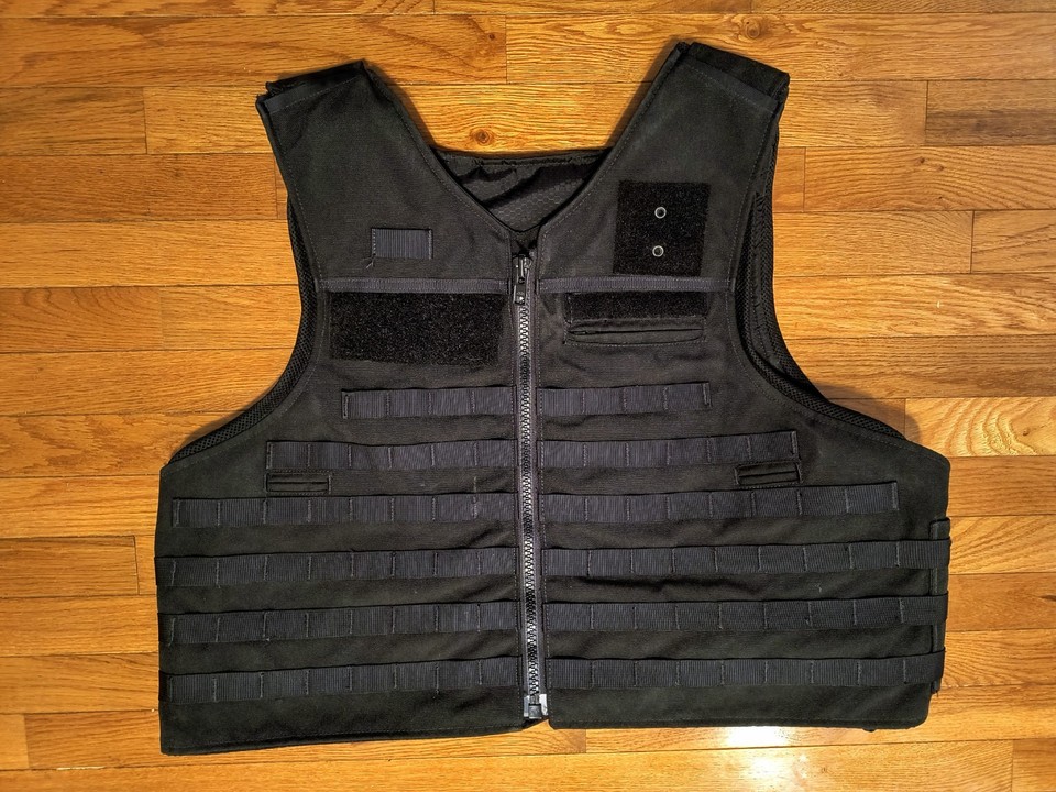 Second Chance Molle Exterior Vest. Black, Size 2818 (3X). Excellent ...