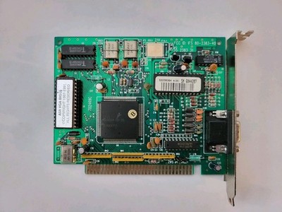 Laser Computer VGA Card, 8 Bit, FCC ID: 80-2383-30, ISA Graphics Card ...