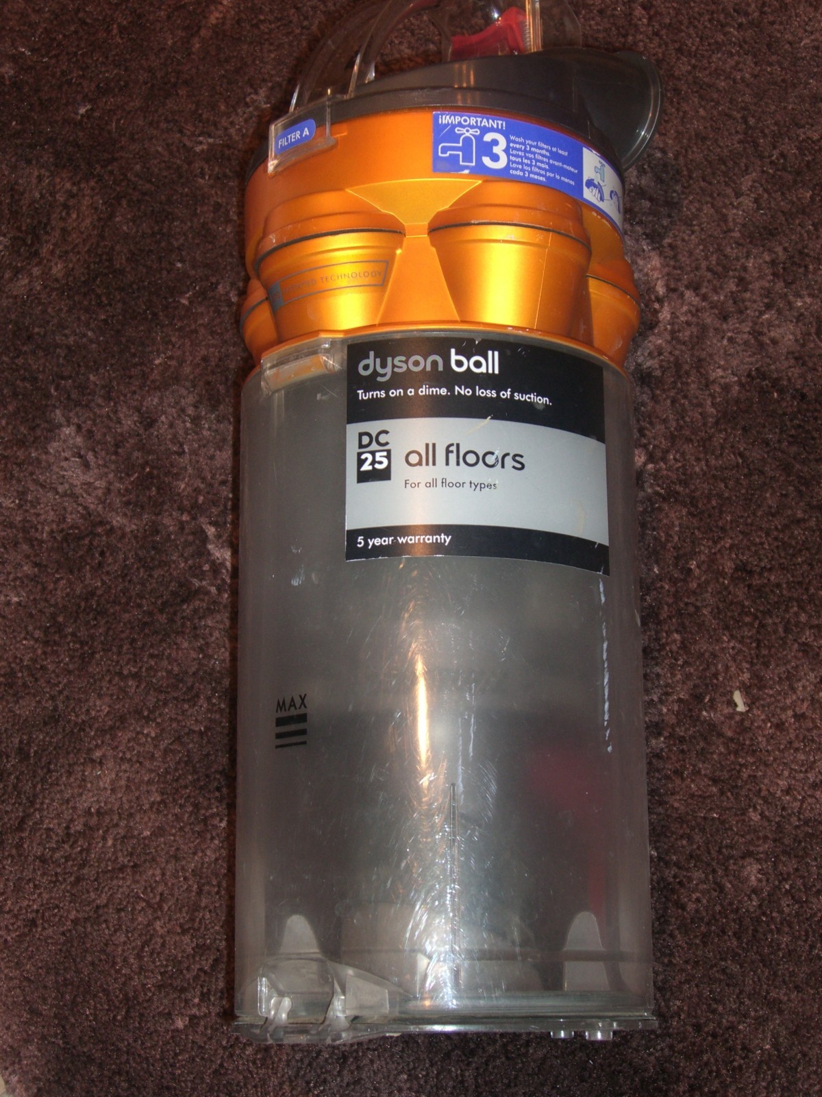 Dyson DC25 Bin and Cyclone Assembly | eBay