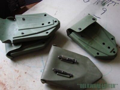 US Military Army Tri-Fold Shovel Tool Storage/Carry Case Belt-Mount ...