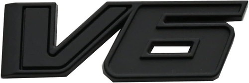 1pc V6 Emblems 3D Decal Car Nameplate Sticker Badge for 17-21 Canyon ...