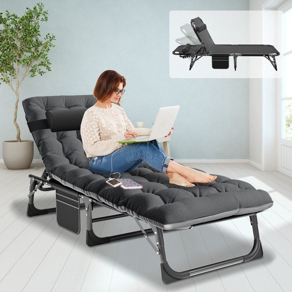 NAIZEA Adults Oversized / Standard Size Folding Sleeping Cot Bed ...