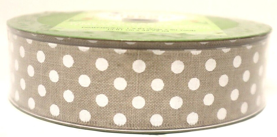 Member's Mark Premium Wired Ribbon 1.5" - CHOOSE YOUR COLOR! FREE ...