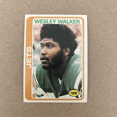 1978 Topps Baseball Wesley Walker New York Jets Card #327 | eBay