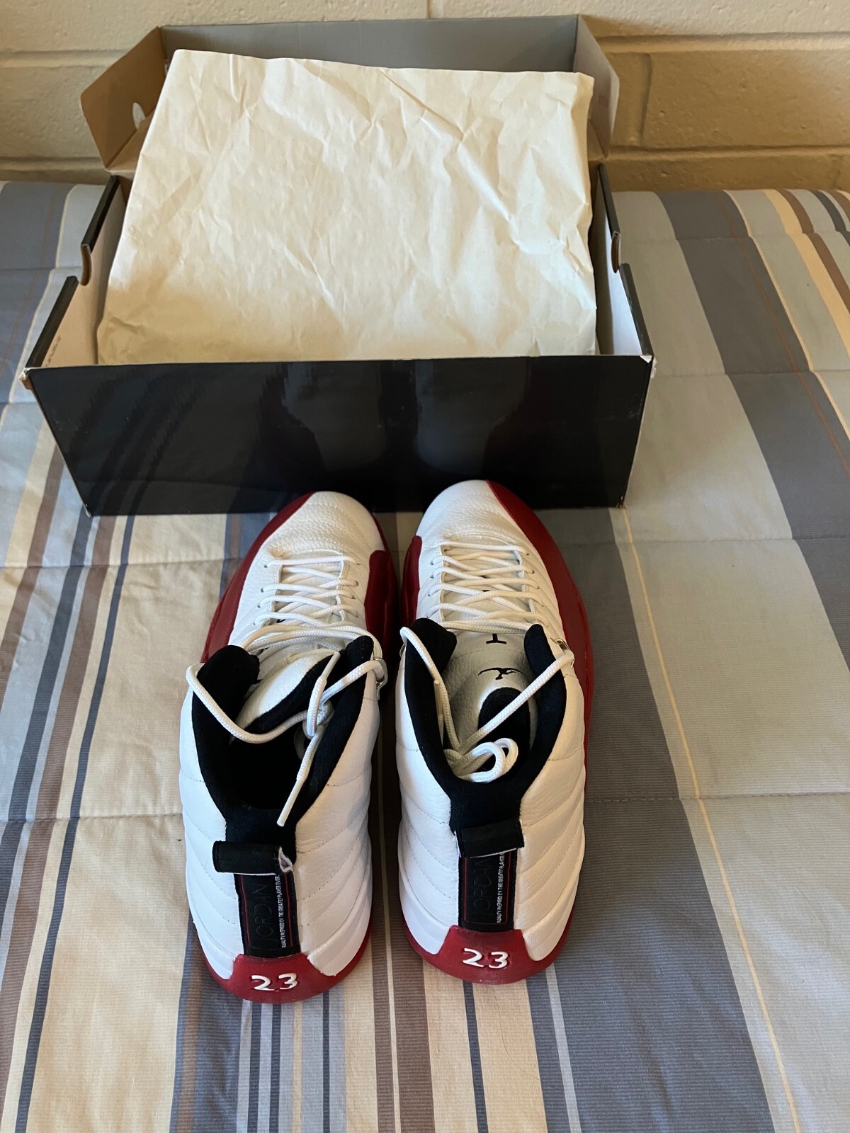 Jordan Retro 12 Cherry - 2009 XII - Size 11 D/S - With ORIGINAL Receipt ...