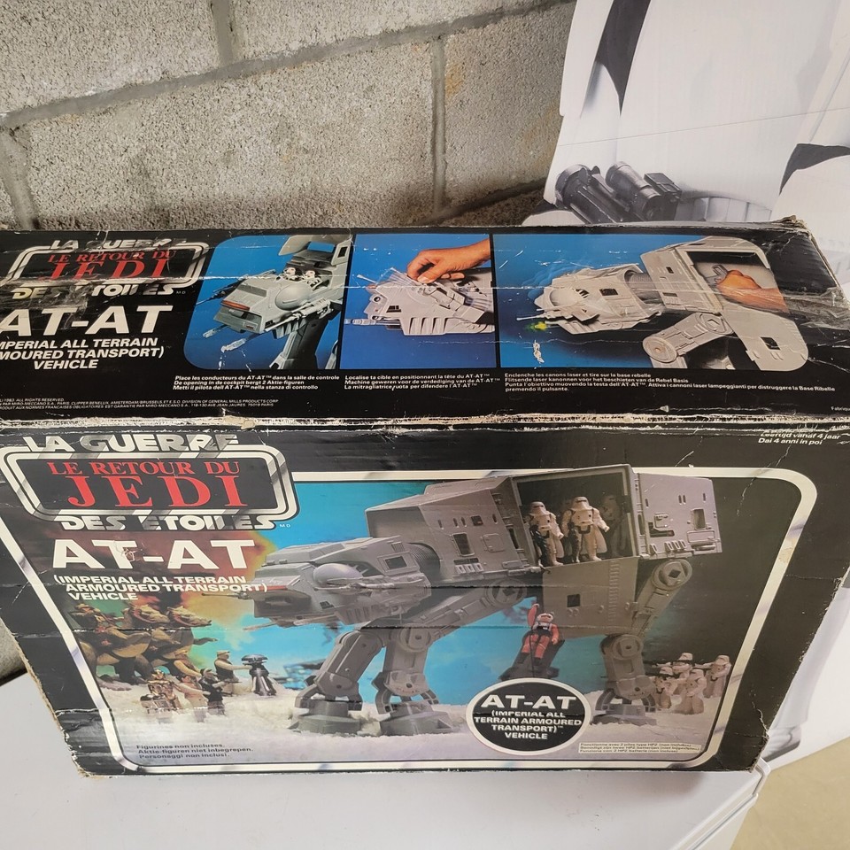 European Palitoy Kenner At-At Star Wars Complete With Box Collectable ...