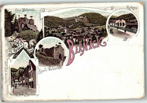 13293680 - 8378 Berneck Ruine Wallenrode Gasthaus Stadt Bayreuth ...